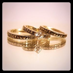 Judith Jack | Jewelry | Authentic Judith Jack Stacking Rings | Poshmark